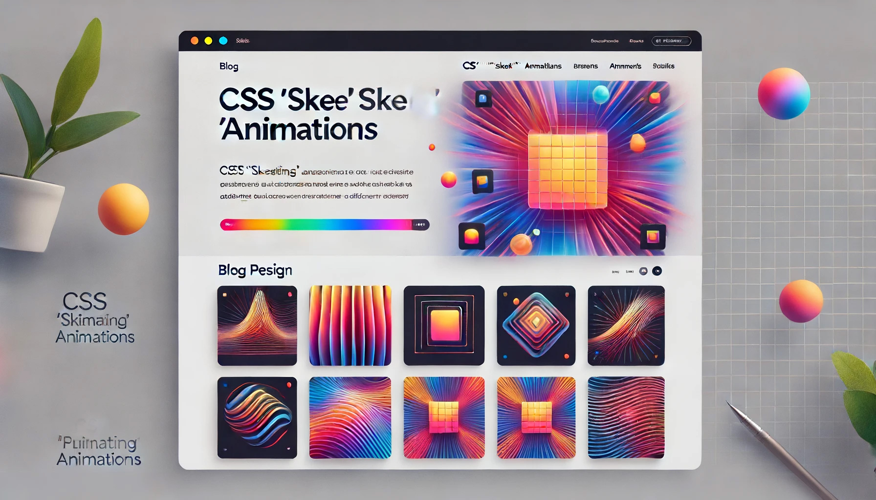 CSSでskewを使ったぷるぷるアニメーションのサンプル紹介 | WEBデザインMATOME | ウェブデザインの勉強まとめサイト